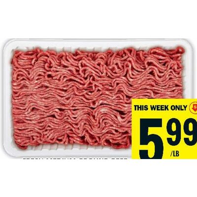 Ground beef Sales in Flyers - RedFlagDeals.com